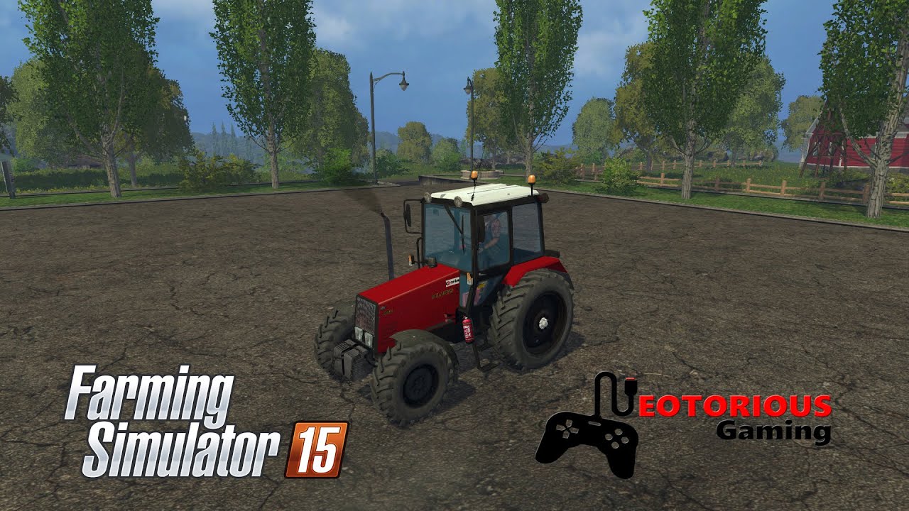 Farming Simulator 15 : Belarus MTZ 892 Tractor Mod - YouTube