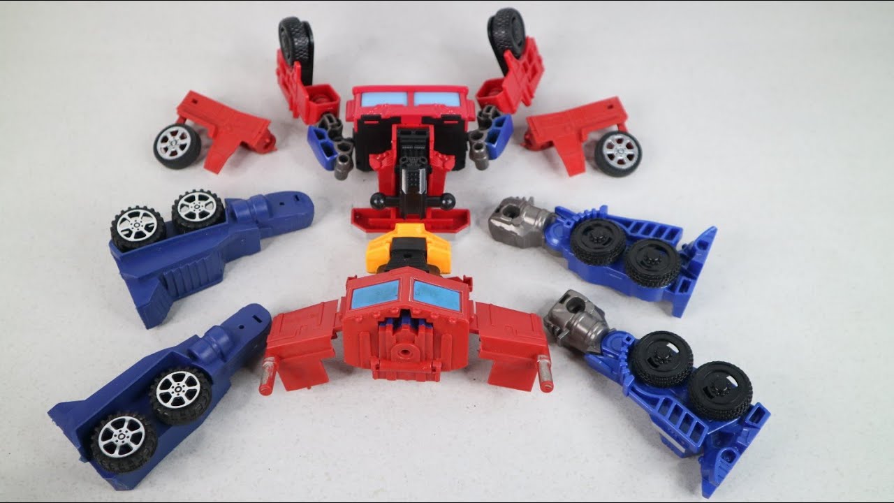 MERAKIT ROBOT TRANSFORMER OPTIMUS PRIME - YouTube