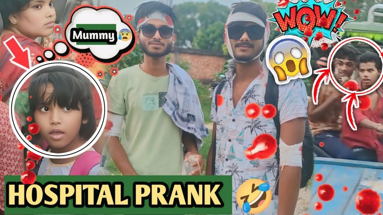 Hospital Prank In Public 🤣|Epic Reaction | Crazy in Public😱On Trending ...