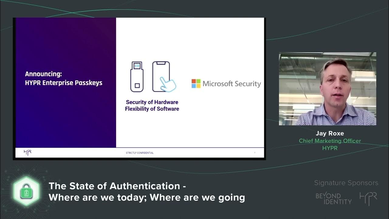 Authenticate Virtual Summit: Authentication in Financial Services and Commerce - YouTube
