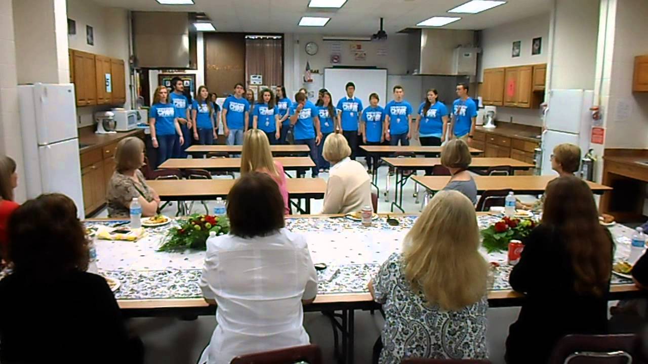 AMCHS Choir Singing to Administrative Professional Assistants #2 - YouTube