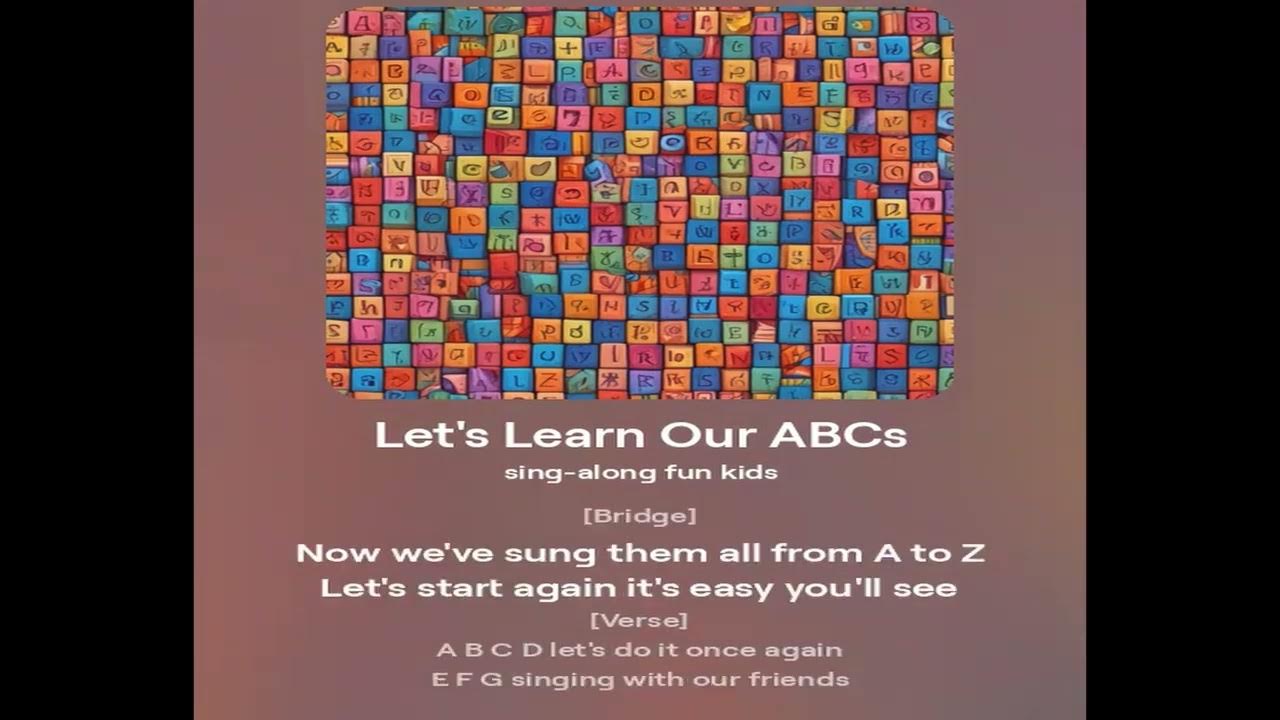 Let's Learn Our ABCs | Fun Alphabet Song for Kids | Melody Magic Kids ...