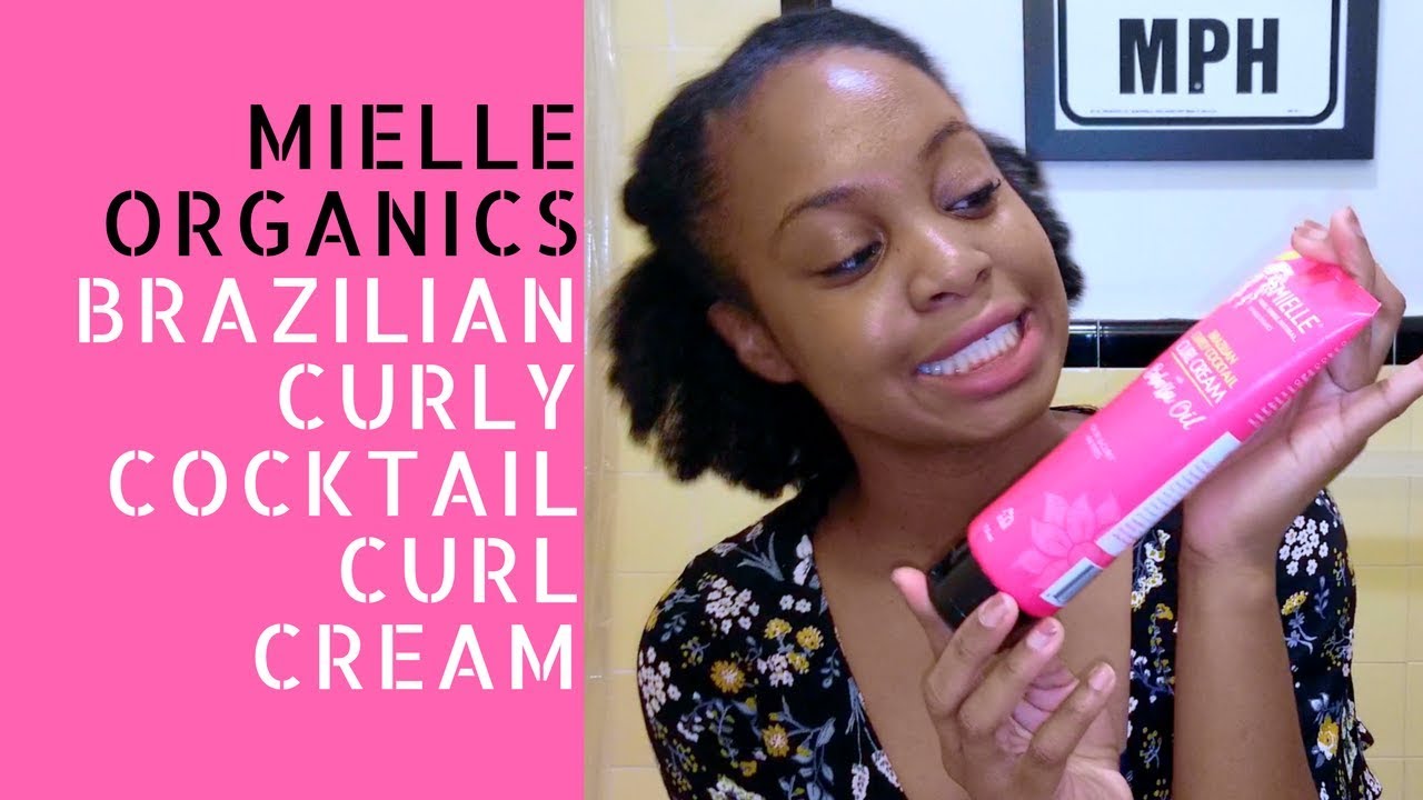 NATURAL HAIR BRAID AND CURL | Mielle Organics Brazilian Curly Cocktail ...