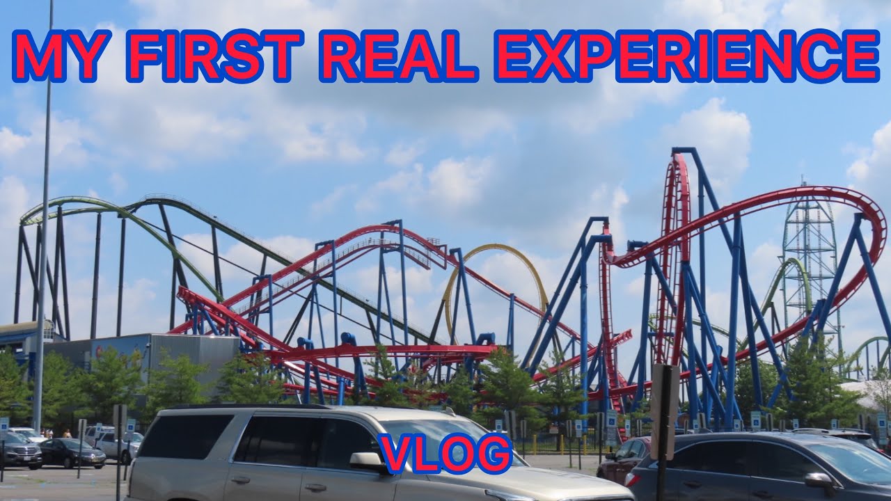 My First Real Experience at the Largest Six Flags Park: Six Flags Great ...