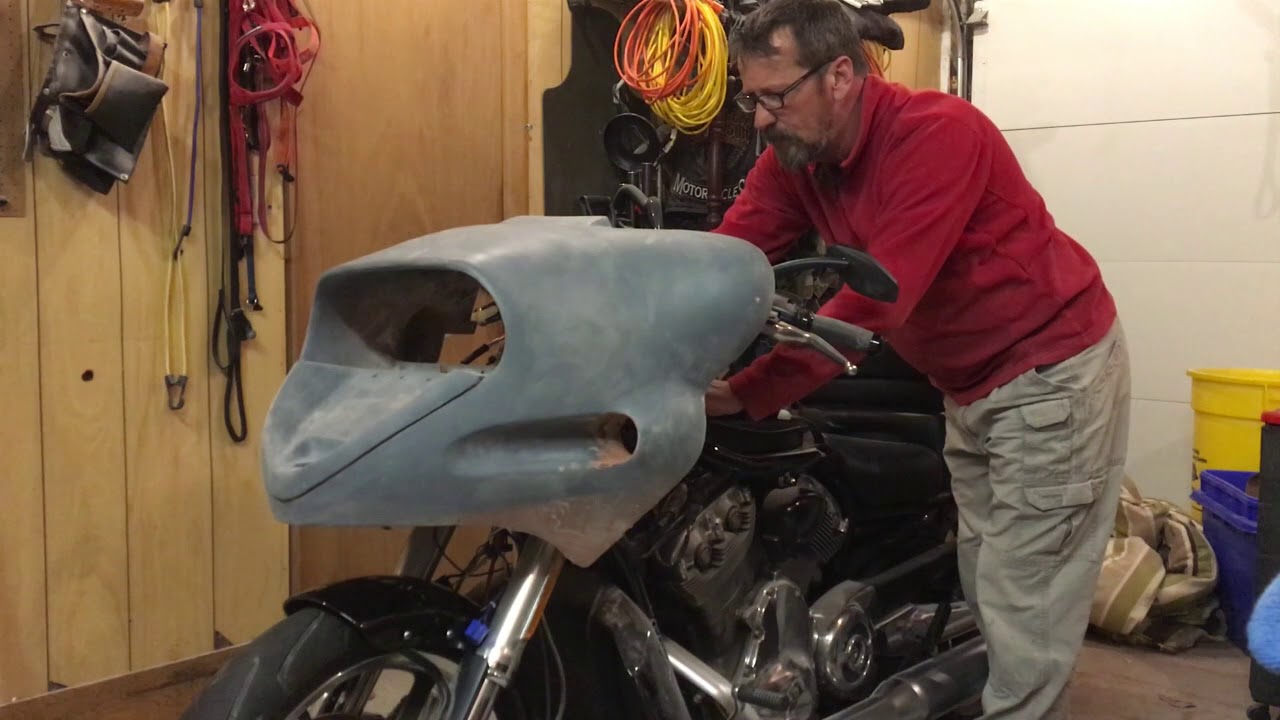 Fairing actuator test V Rod Muscle - YouTube