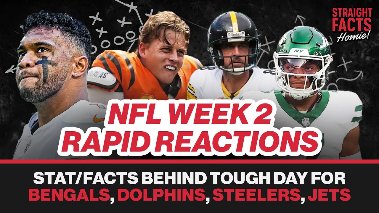 NFL WEEK 2 HIGHLIGHTS: Bengals BRACE w/o Burrow | Dolphins On The Clock ...