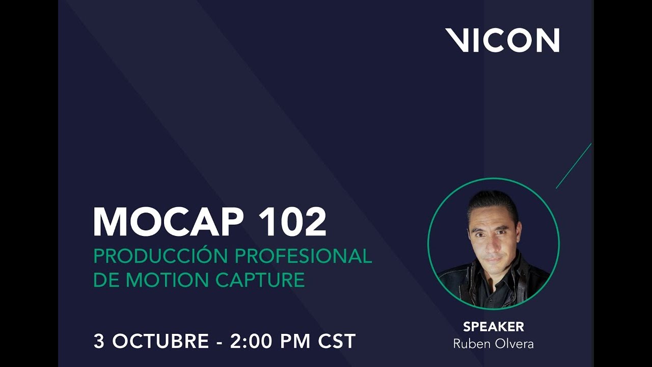 Motion Capture 102 Produccion Professional de Mocap Ruben Olvera Carbajal - YouTube