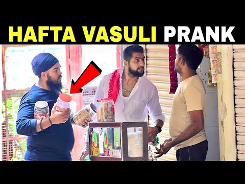 Hafta Vasuli Prank | Extortion Prank | Prakash Peswani Prank |