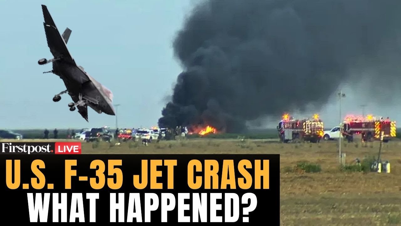 US F-35 Jet Crash LIVE: F-35 Fighter Jet Crashes in California Amid ...