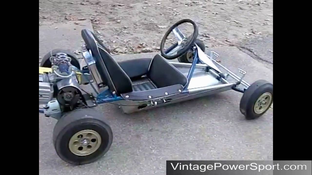 Vintage Bonanza Racing Kart - YouTube