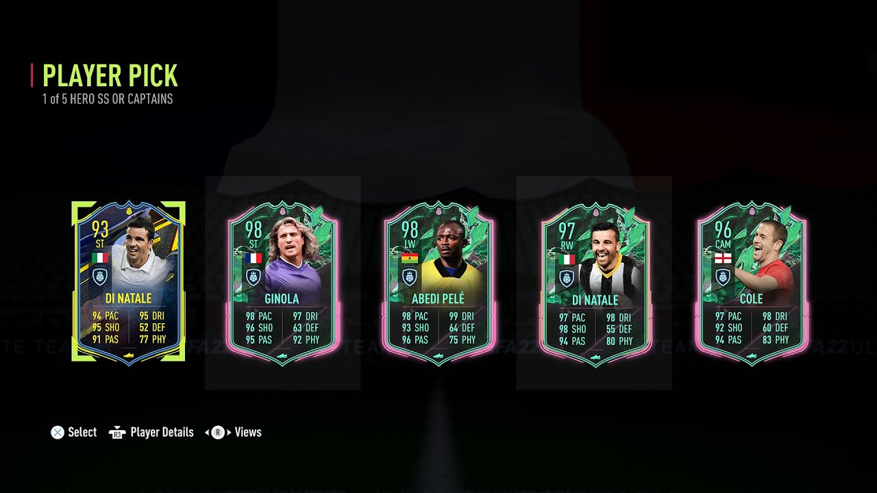 NEW FUT HERO SHAPESHIFTER & HERO CAPTAINS PLAYER PICK! #FIFA22 ULTIMATE ...