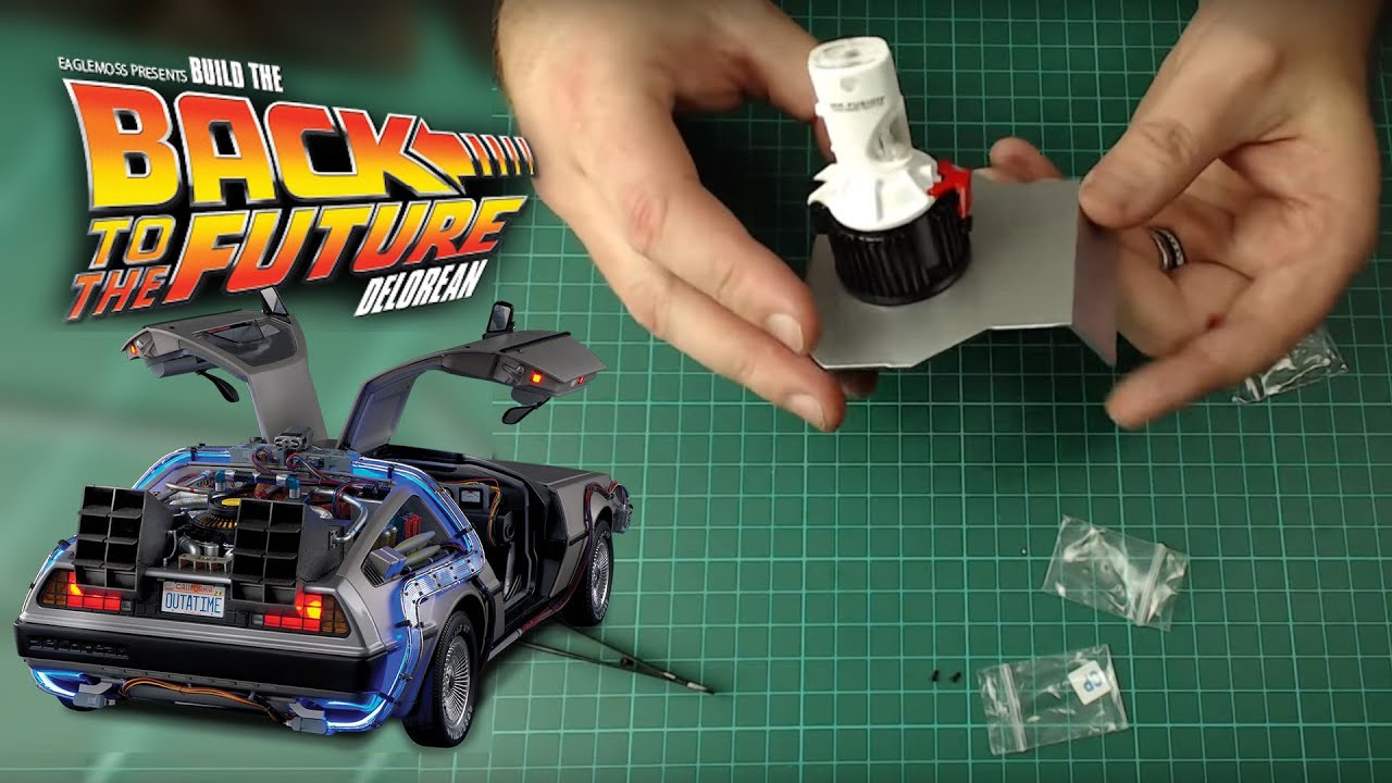 Build the Delorean - Issue 4 - Mr Fusion and Reactor Lid - YouTube