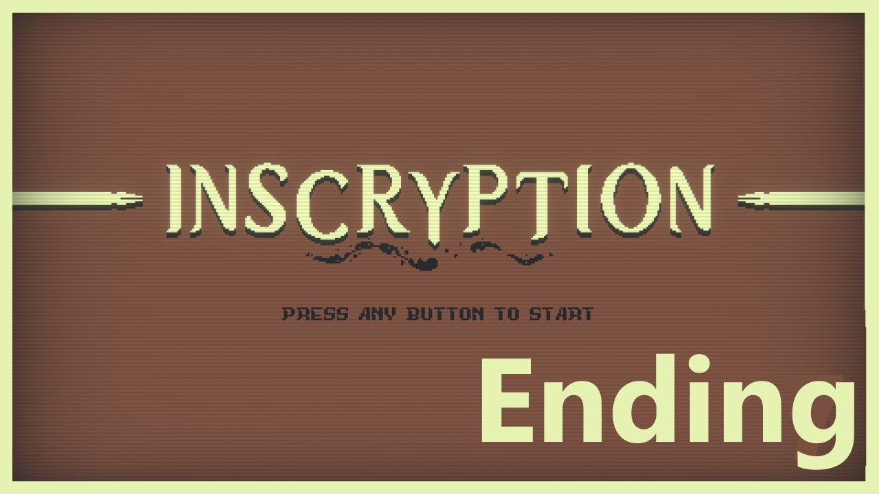 Inscryption - Ending - YouTube