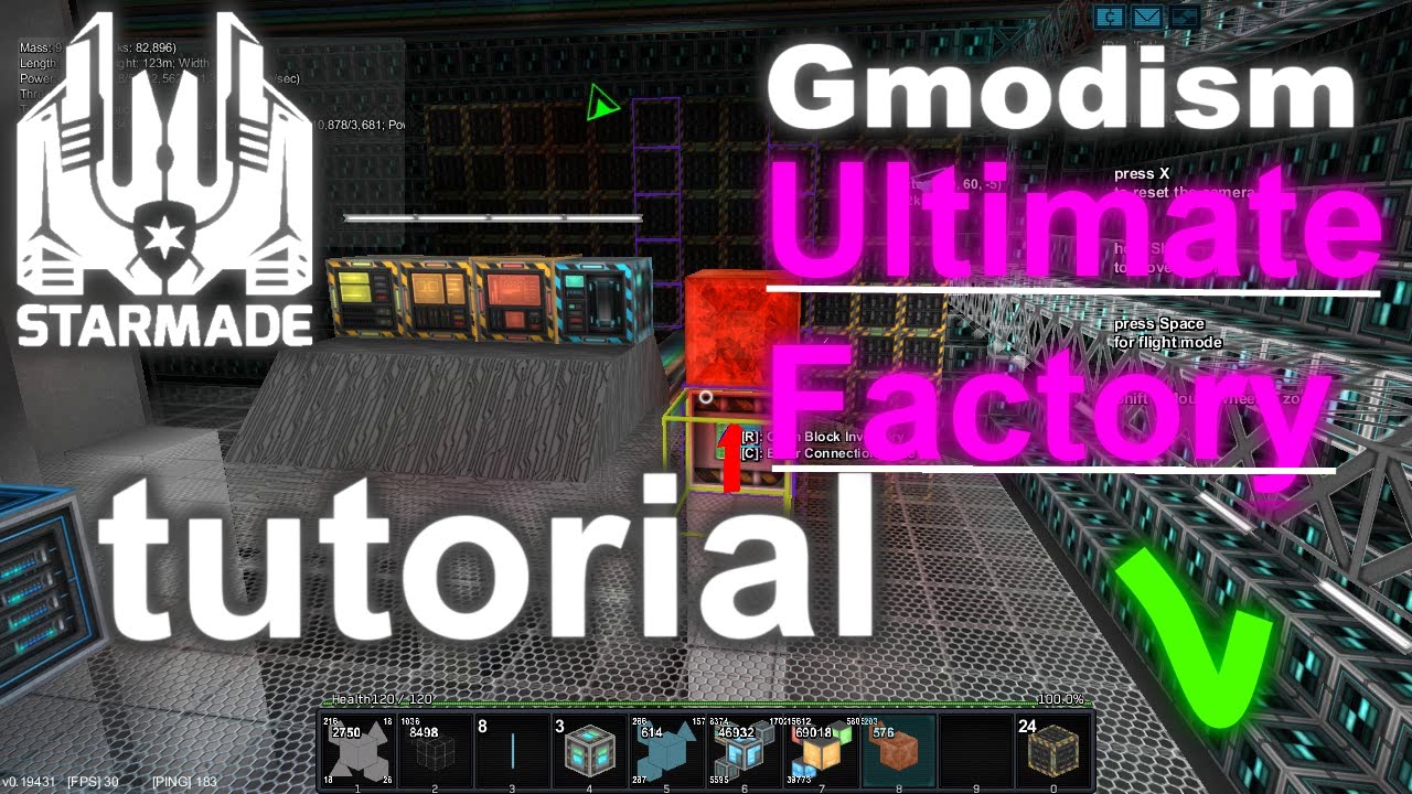 StarMade Tutorial 2015 | Ultimate Crafting & Factory Tutorial - YouTube