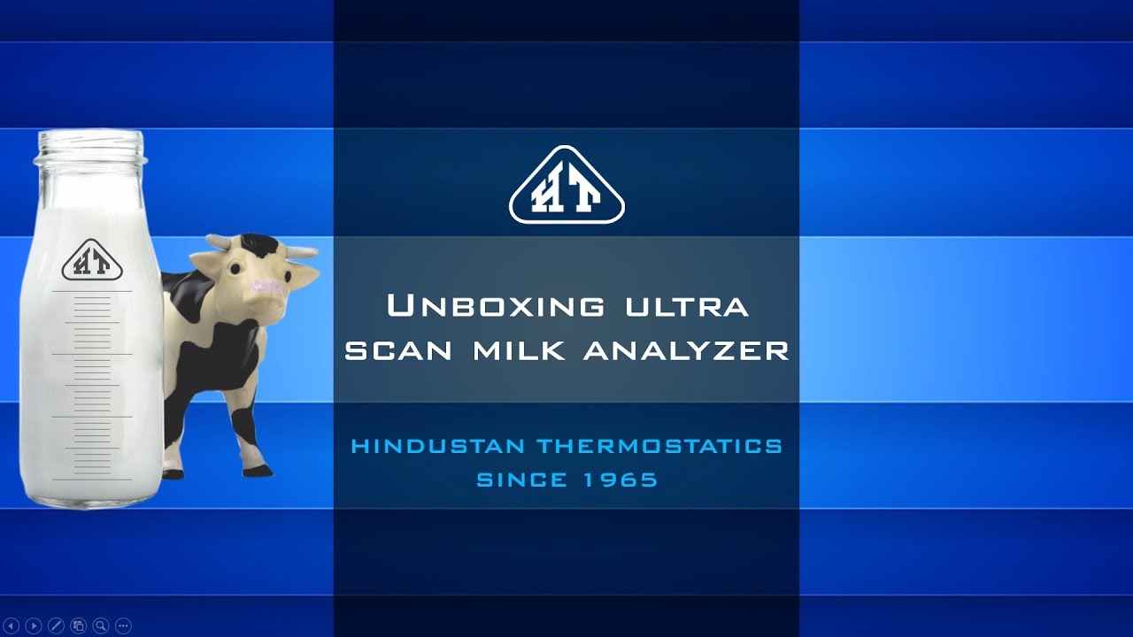 Milk Analyzer Ultra Scan Unboxing - YouTube