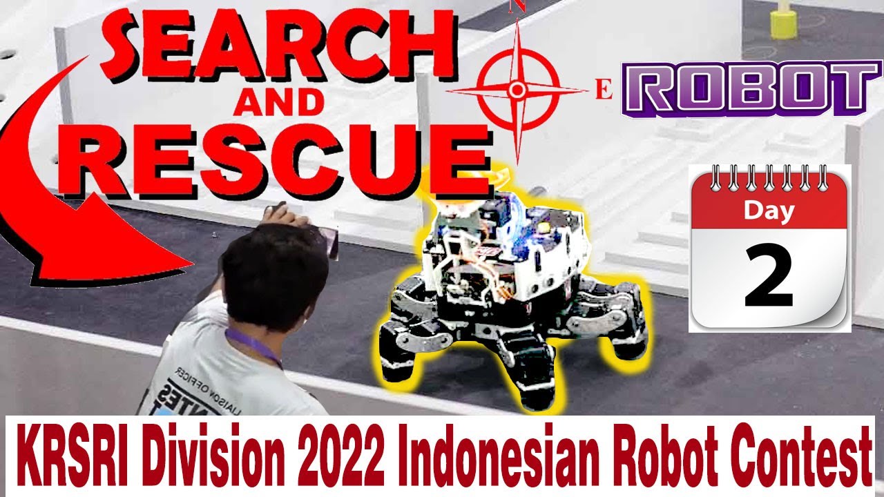 Search And Rescue | Fire Fighting Robot || Indonesian Robot Contest ...