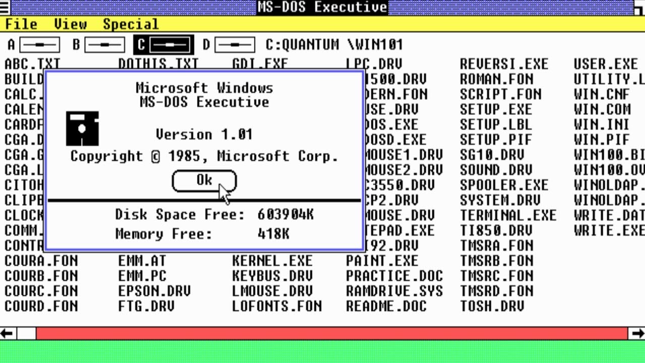 How to install windows 1.01 from usb - YouTube
