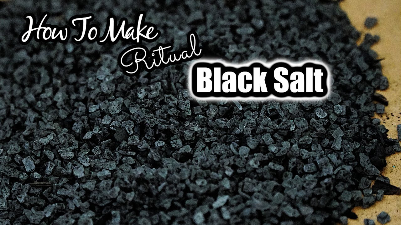 🔮 HOW I MAKE RITUAL BLACK SALT 🔮 - YouTube