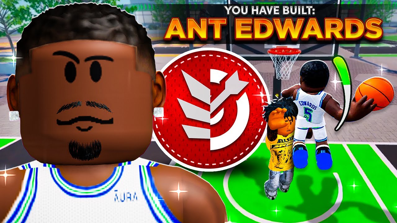I Became 99 OVERALL Anthony Edwards in Roblox Basketball.. - YouTube