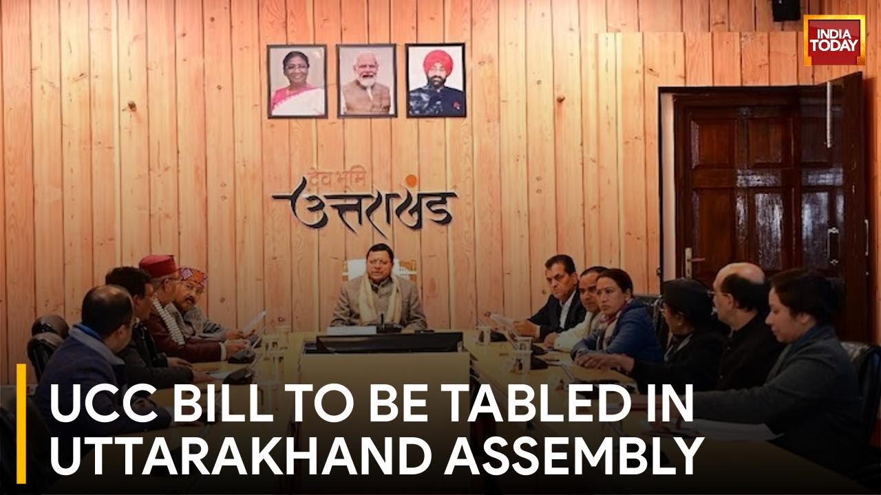 Uttarakhand Assembly Gears Up to Table Historic UCC Bill | UCC Bill ...