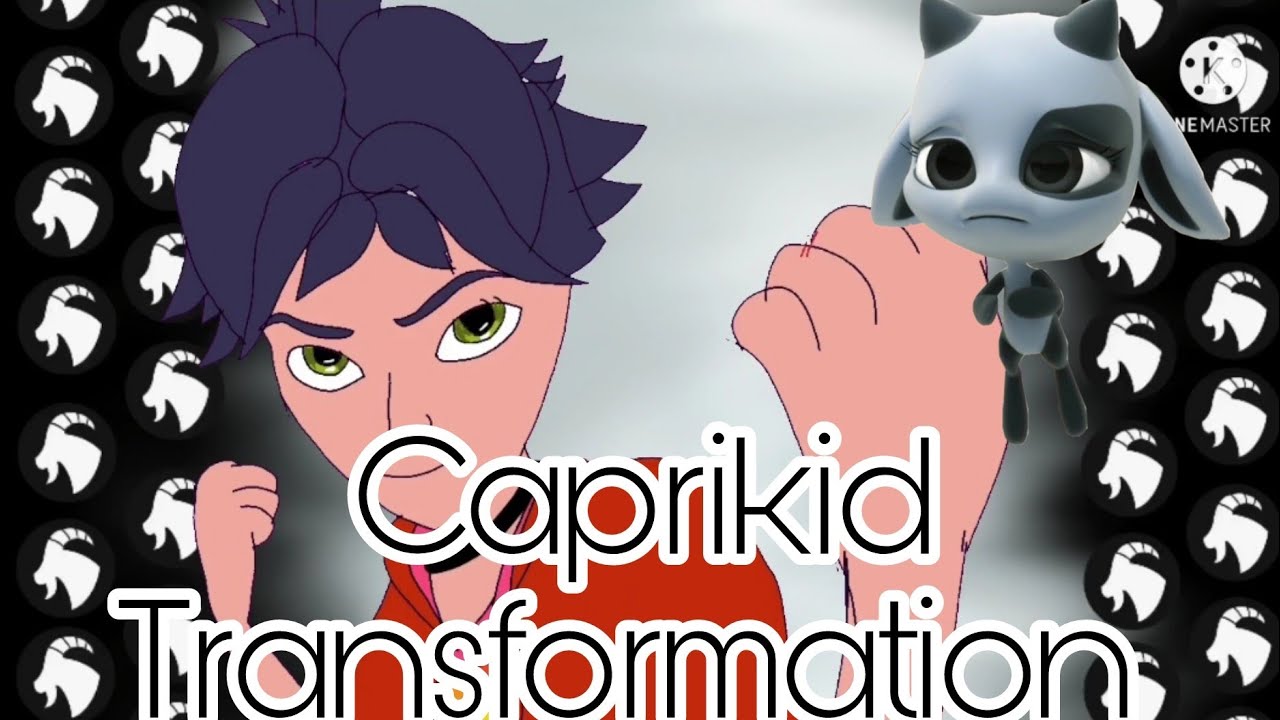 🐐Caprikid🐐 Transformation| Miraculous S4| goat miraculous| #miraculous ...