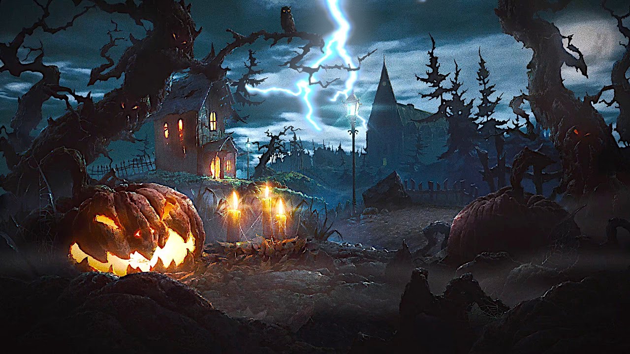 Spooky Ambience for Sleep and Relaxation: Fall Asleep Fast! - YouTube