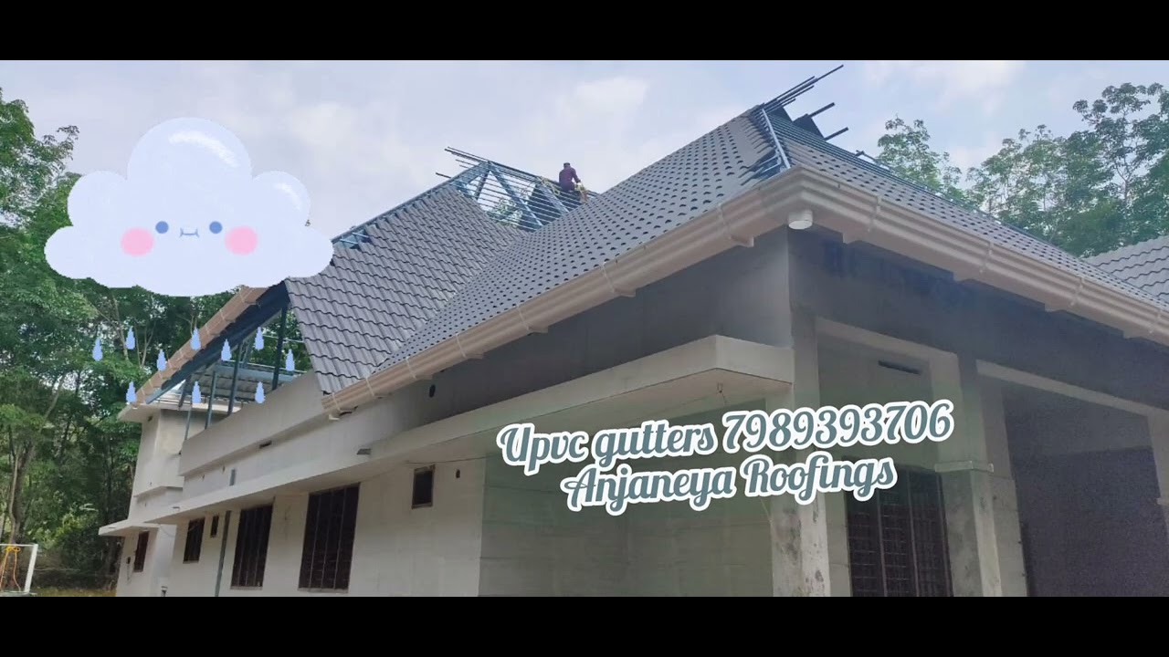 Upvc gutters - YouTube