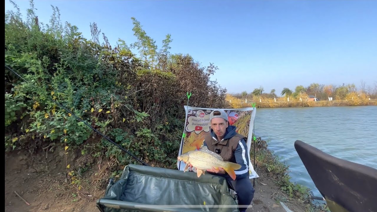 Pescuit viteza de noiembrie pe balta cu retinere ( piteasca 2 ) - YouTube