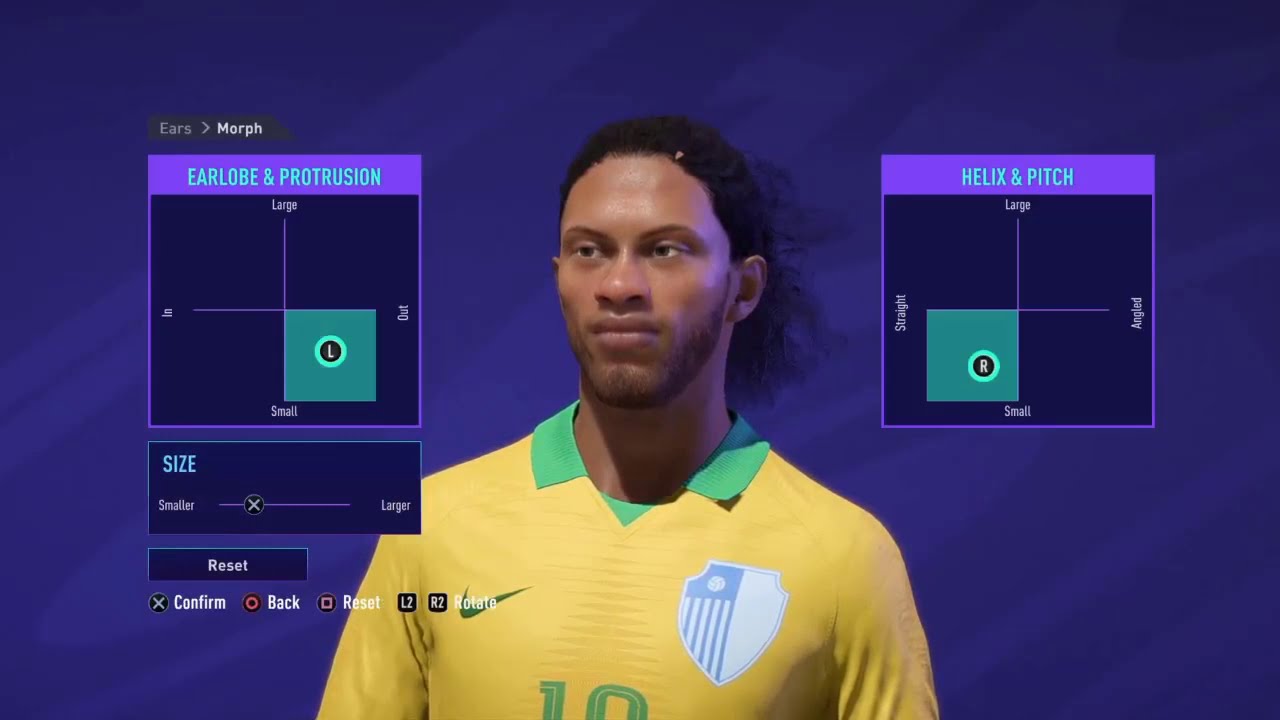 FIFA21 Ronaldinho Face || Pro Clubs & Volta - YouTube