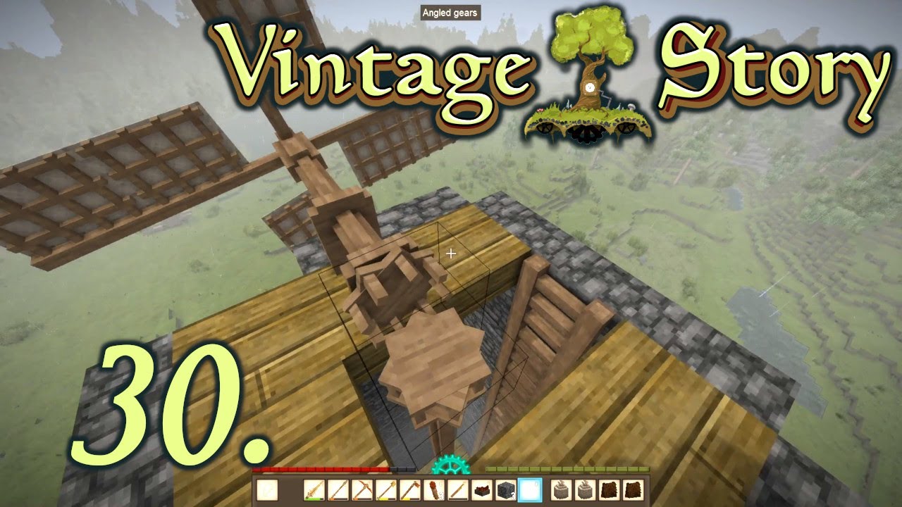Windmill Completed for Quern - Let's Play Vintage Story 1.14 Part 30 ...
