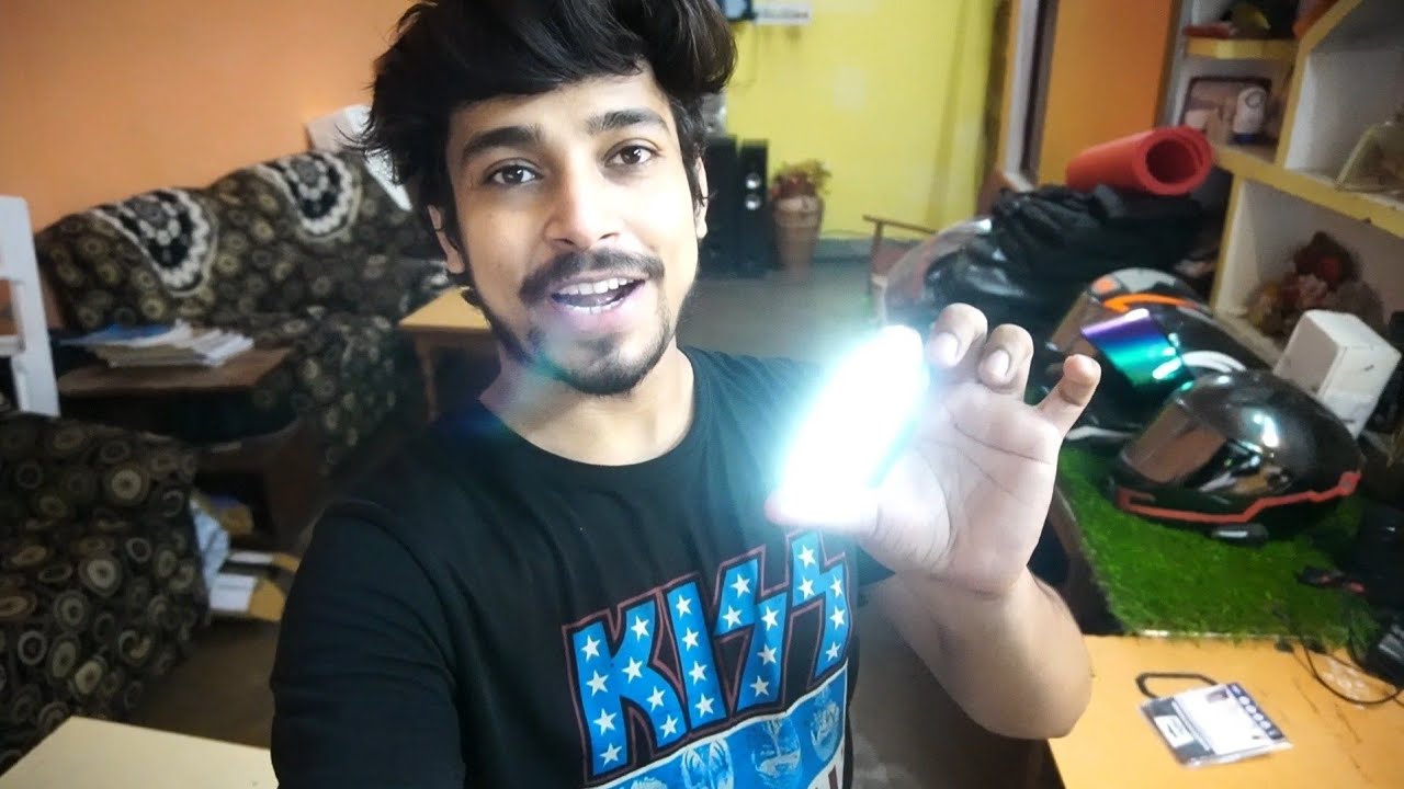 Cheapest Vlogging Light for Mobile Phone |Techshot| Rs.250 - YouTube