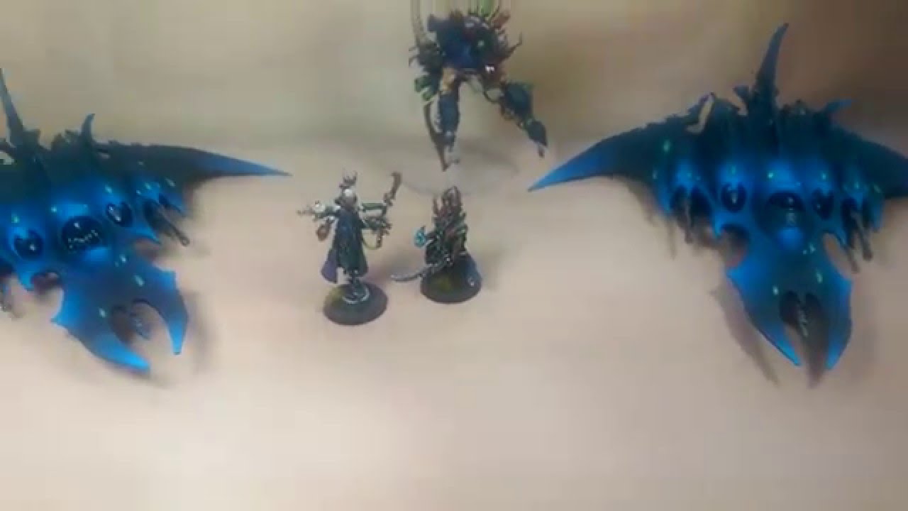 Warhammer 40k Dark Eldar army - Part 1 - YouTube