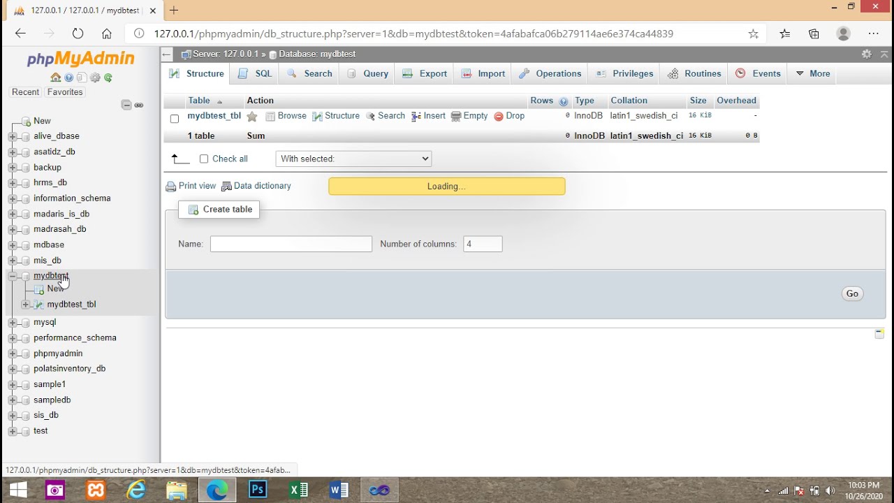 How To Connect Database Phpmyadmin And Load Data To Datagridview In C 8369