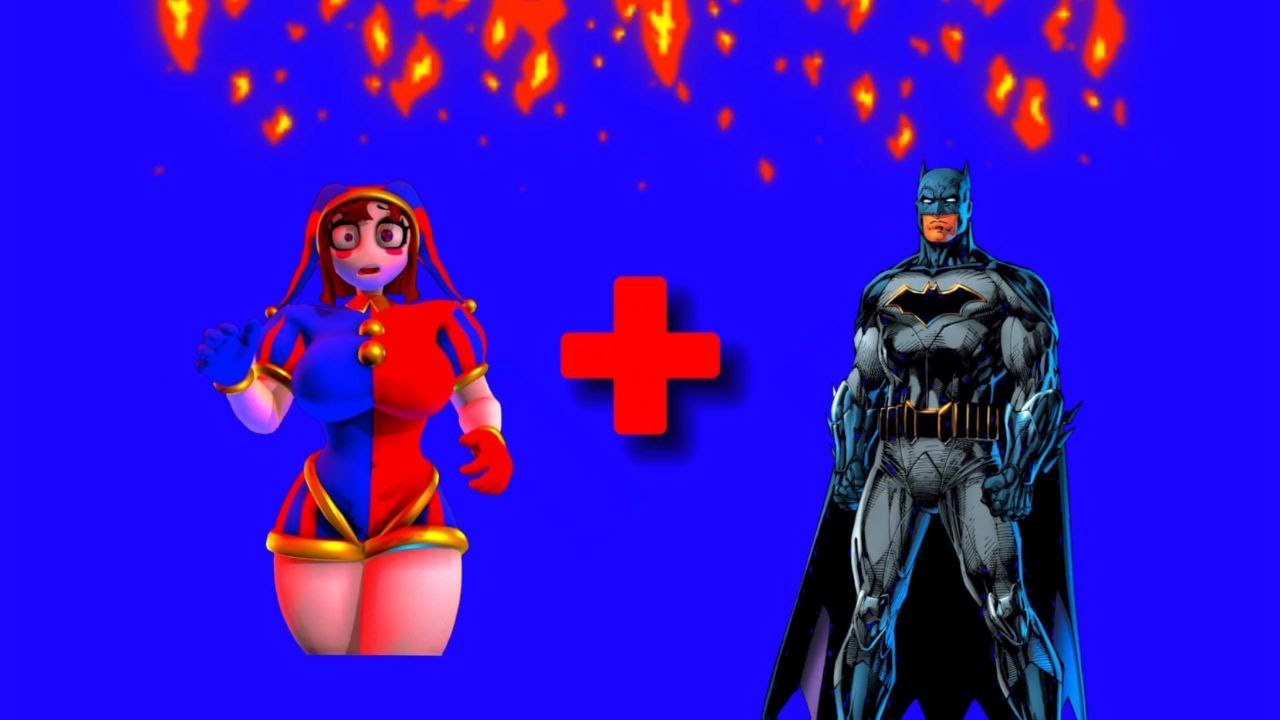 POMNI + BATMAN = ??? | The Amazing Digital Circus | ANIMATION - YouTube