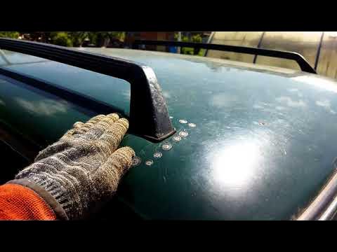Как установить рейлинги на ВАЗ 2105 -2107 от ВАЗ 2111. Рейлинги на ...