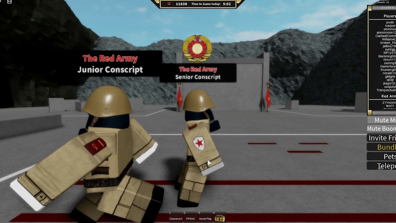 military simulator getting senior conscript rank roblox - YouTube