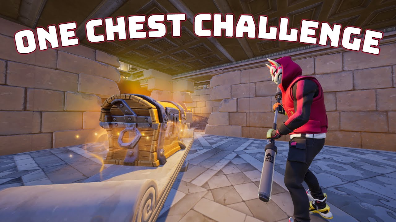 The *ONE CHEST* Challenge in Fortnite! - YouTube