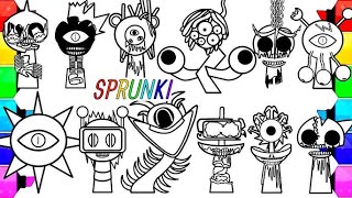 Incredibox Sprunki New Coloring Pages How To Color All Sprunki Phase 9 ...