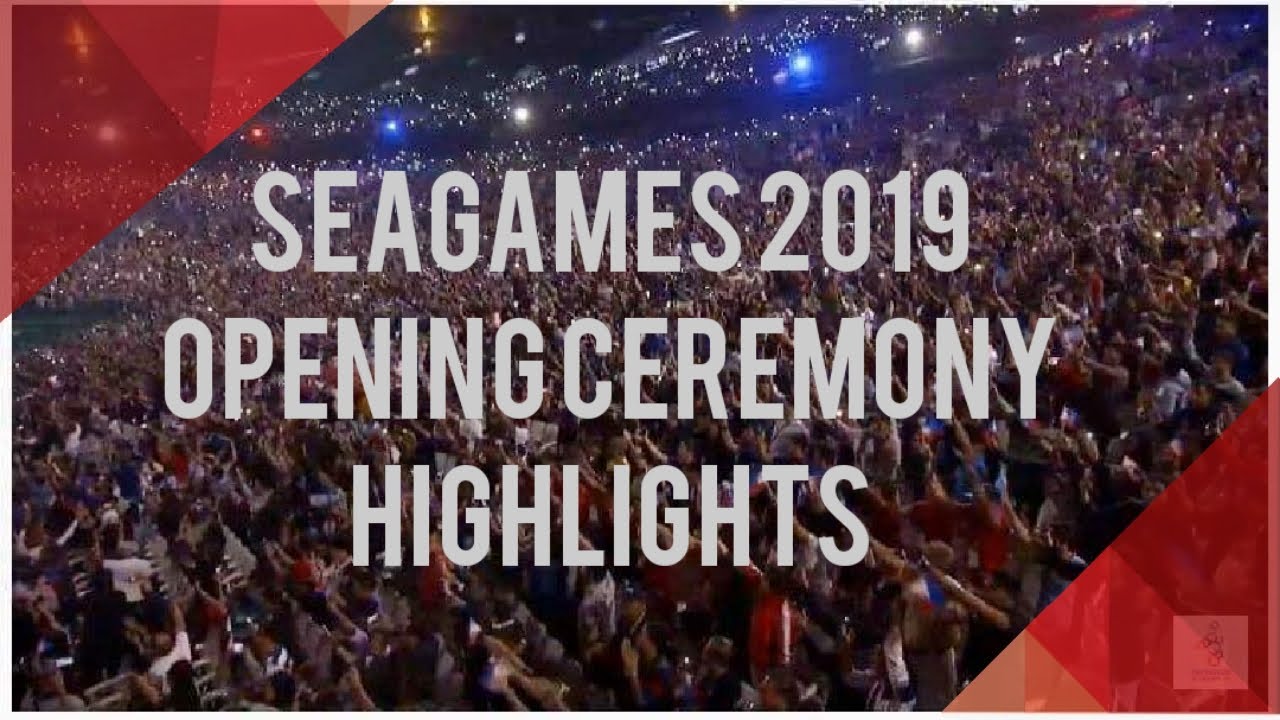 30th SEA GAMES 2019 Opening Ceremony highlights - Athletes Point of ...