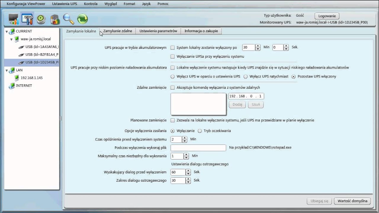 UPS GTEC software TP130 3UPSy - YouTube