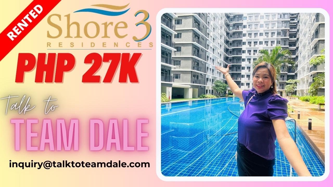 Shore 3 Residences Rented! Basic Furnishing Services by Team Dale - YouTube