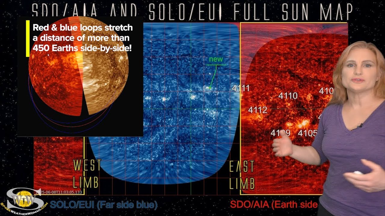 An Earth-Directed Storm that Wrapped Around the Sun | Space Weather Spotlight 11 June 2025 - YouTube