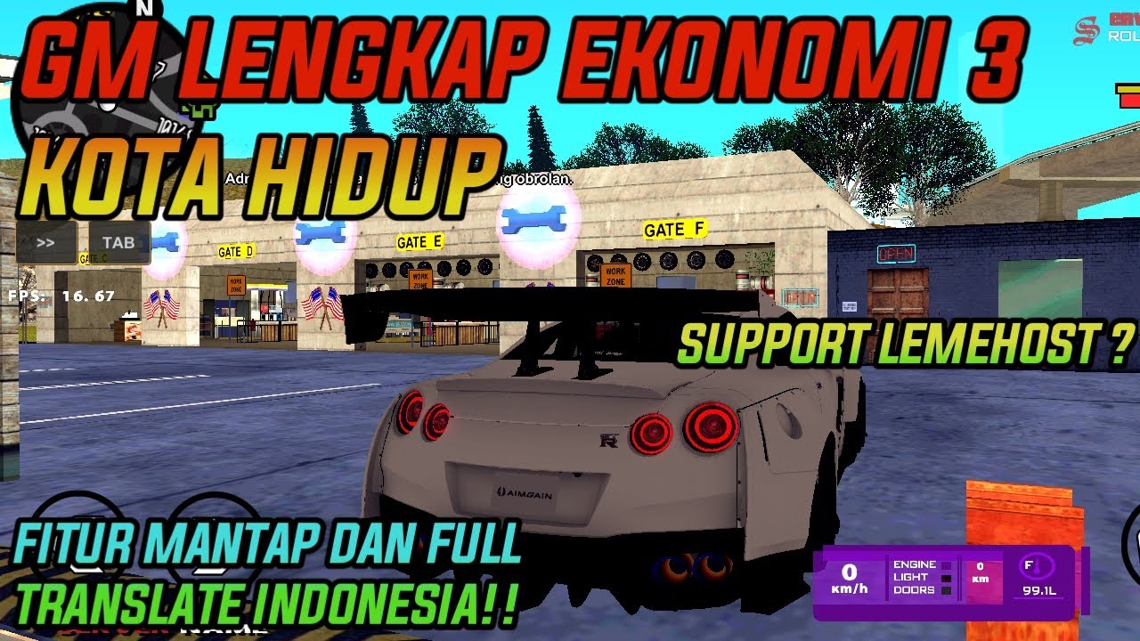 [SHARE] Gamemode Fitur Keren GTA Samp Android - YouTube