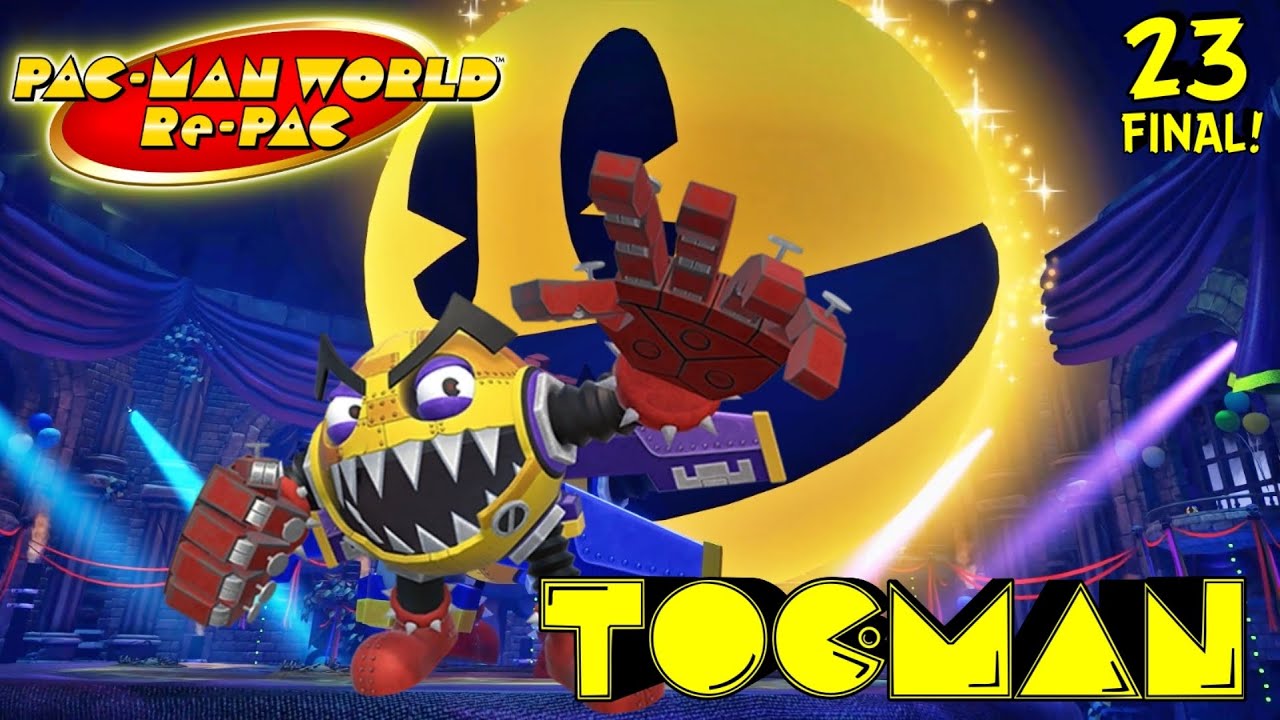 PAC-MAN WORLD Re-PAC - FASE 23 FINAL! - CASTELO DE TOC-MAN - SEM ...