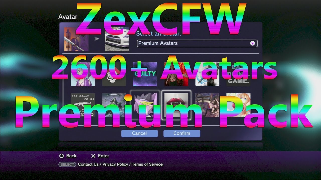 [PS3/CFW/4.XX] HOW TO GET 2600+ CUSTOM AVATAR PACK + DOWNLOAD - YouTube