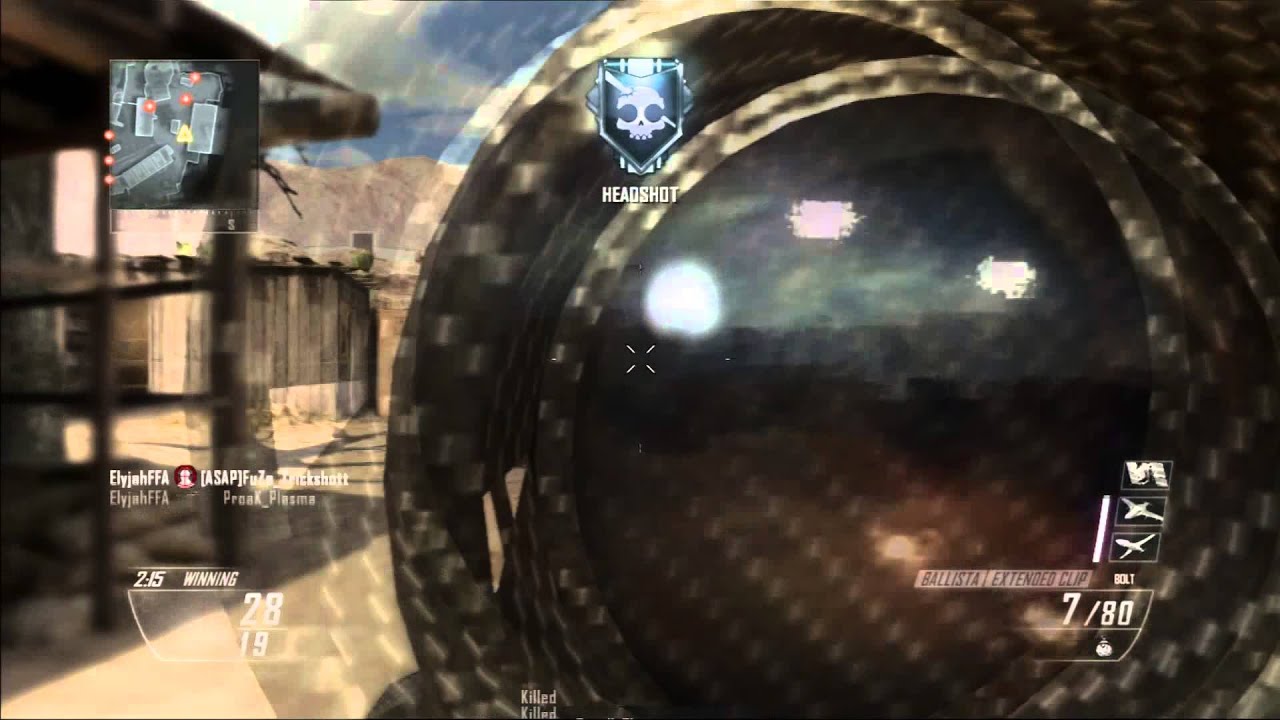 Quad feed killcam on BO2. - YouTube