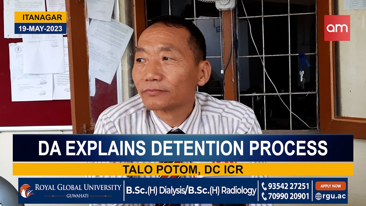 DC Talo Potom explains detention process. - YouTube