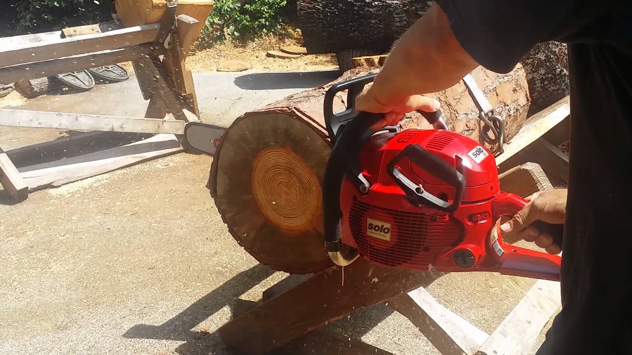 SOLO 681 chainsaw - YouTube