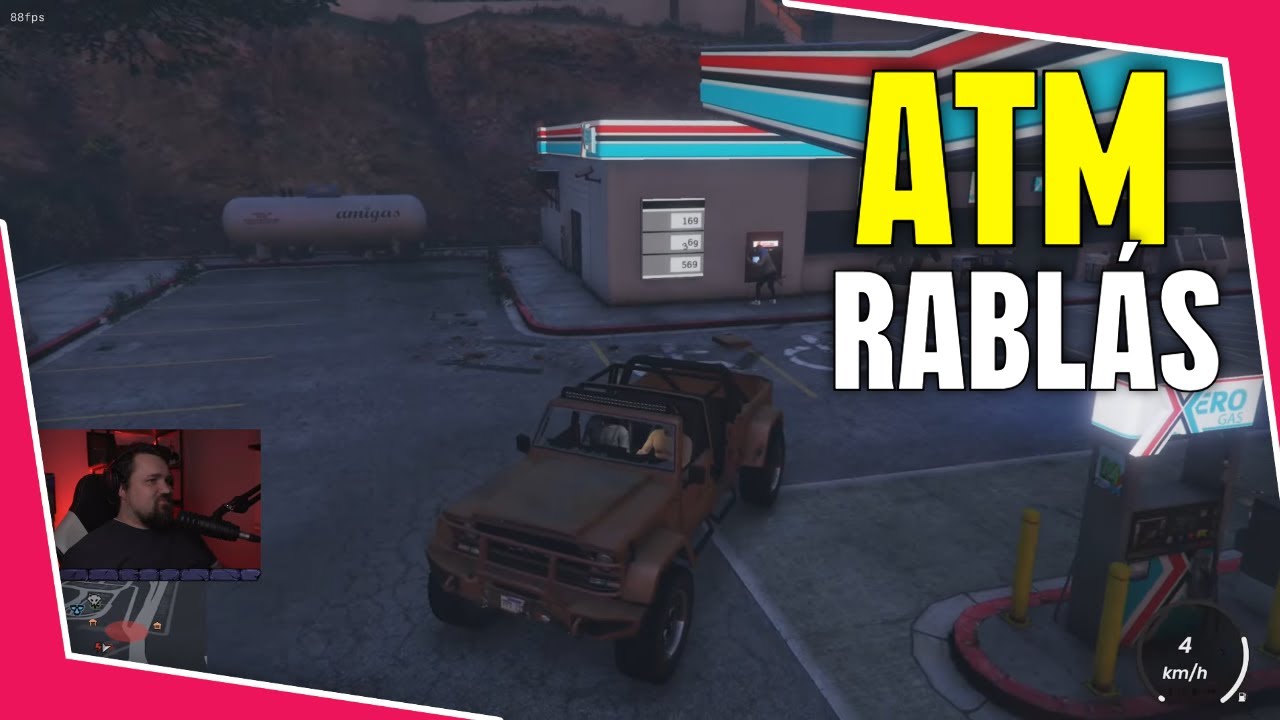 ATM RABLÁS! | Csudapest | GTA V RP - YouTube
