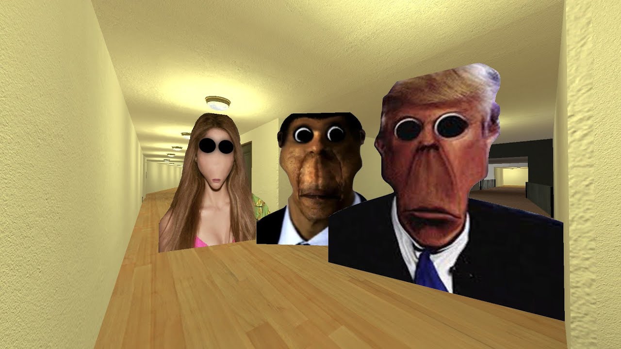 Shakira And Obunga And Donald Trunga Nextbot gmod - YouTube